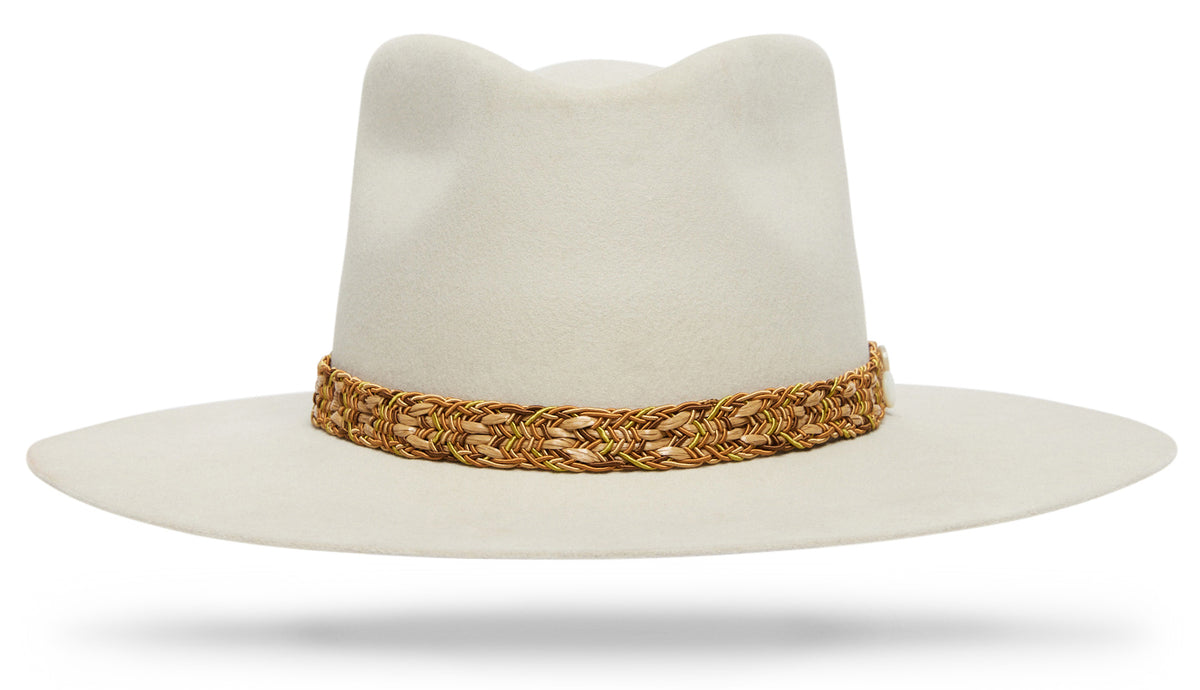 White Pearl - Worth & Worth - Hat Maker - Custom Hats - NYC