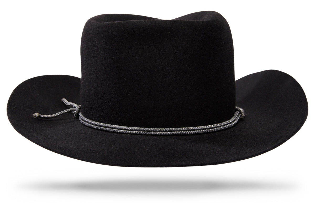 Cowboy Black Ash - Worth & Worth - Hat Maker - Custom Hats - NYC