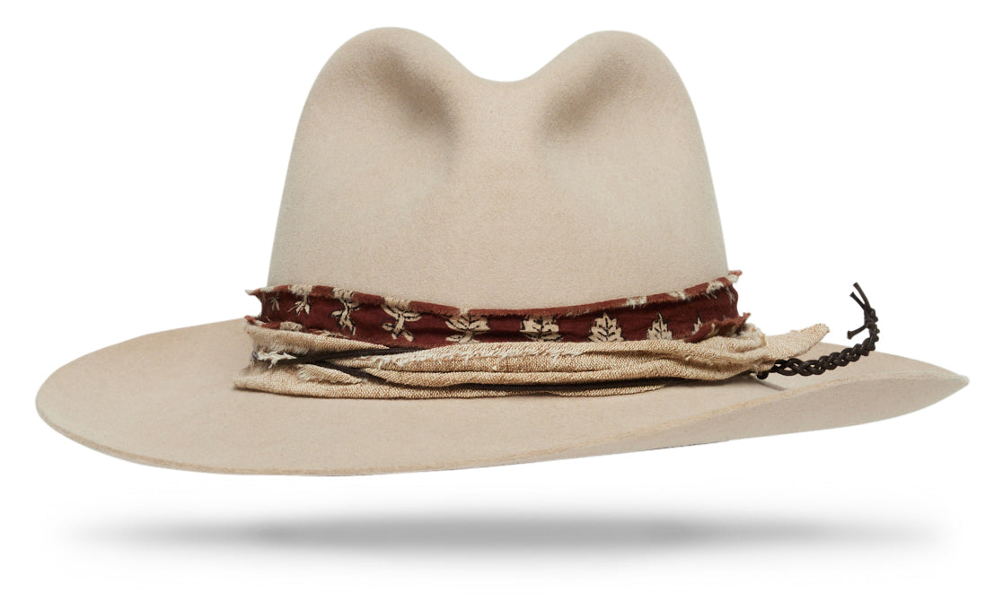 Vagabond Silver Belly - Worth & Worth - Hat Maker - Custom Hats - NYC