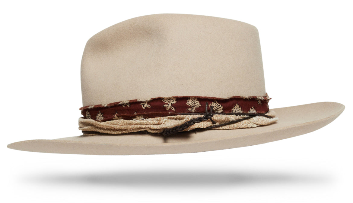 Vagabond Silver Belly - Worth & Worth - Hat Maker - Custom Hats - NYC
