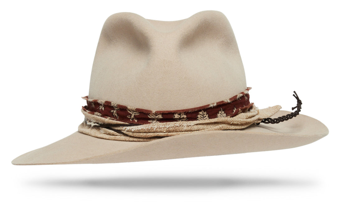 Vagabond Silver Belly - Worth & Worth - Hat Maker - Custom Hats - NYC