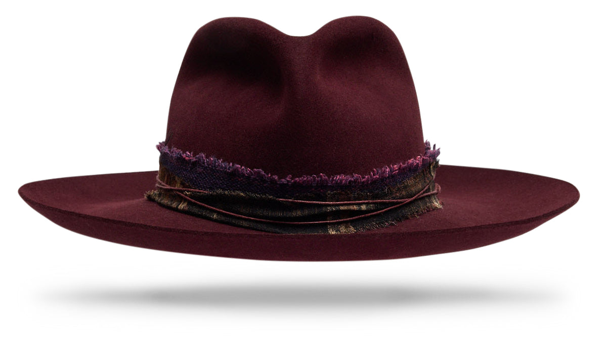Vagabond bordeaux - Worth & Worth - Hat Maker - Custom Hats - NYC