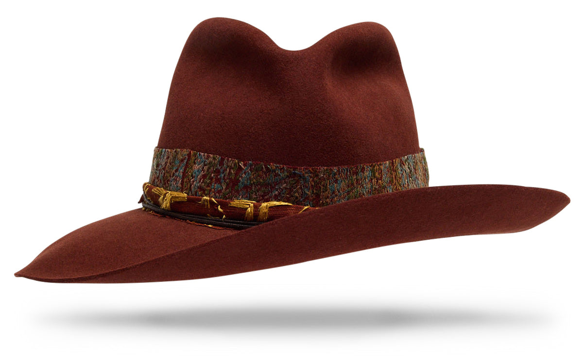 Vagabond - Rust- Worth & Worth - Hat Maker - Custom Hats - NYC