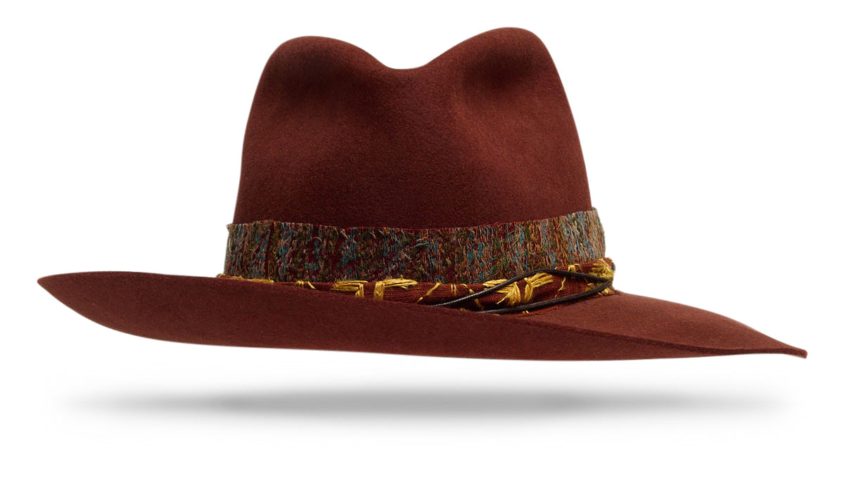 Vagabond - Rust- Worth & Worth - Hat Maker - Custom Hats - NYC