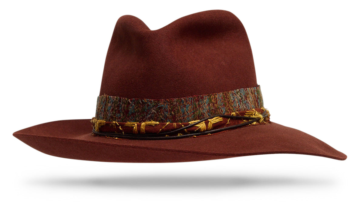 Vagabond - Rust- Worth & Worth - Hat Maker - Custom Hats - NYC