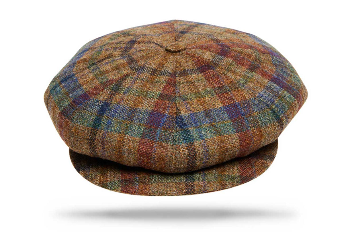 Wool Plaid Apple Jack - Brown - Green - Worth and Worth