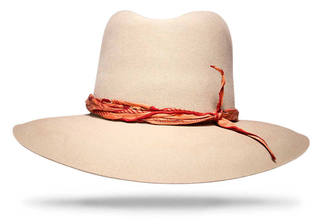Ember Fox Silk Hatband