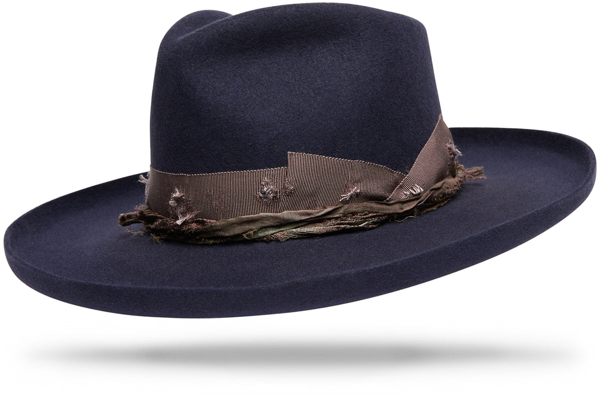 Midnight Blue - Worth & Worth - Hat Maker - Custom Hats - NYC