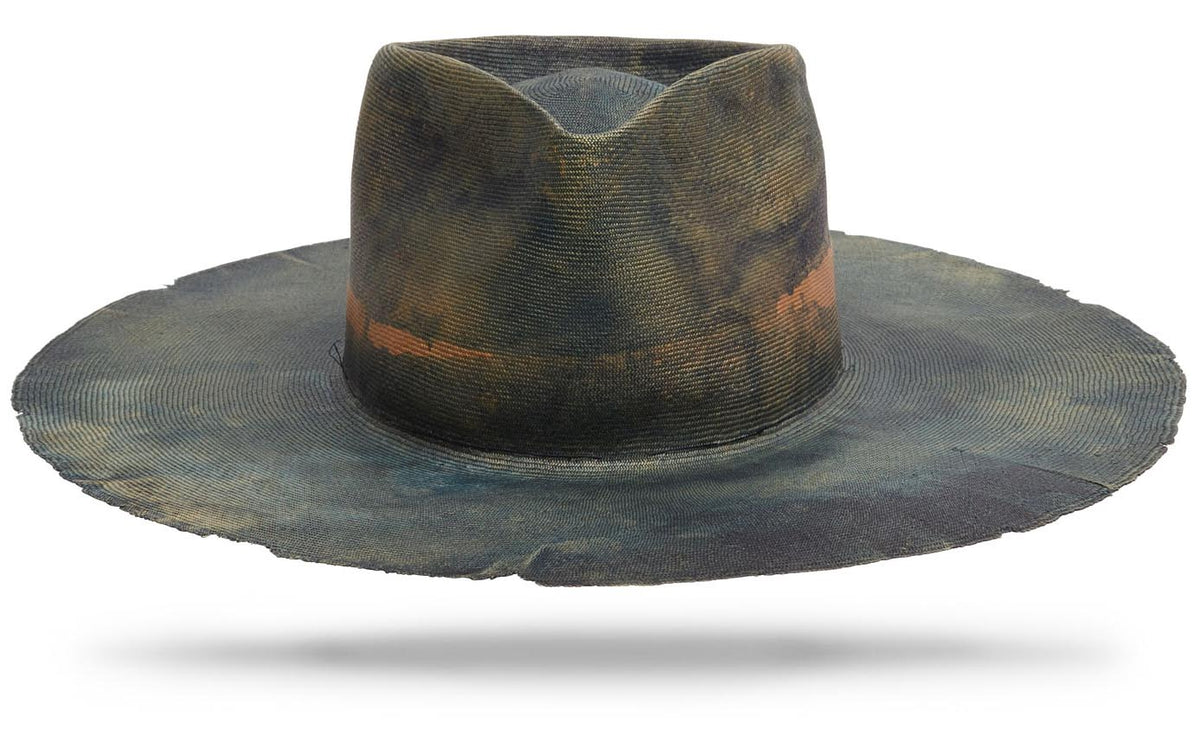 Indigo Dye Bacu - Worth & Worth - Hat Maker - Custom Hats - NYC