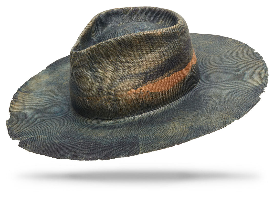 Indigo Dye Bacu - Worth & Worth - Hat Maker - Custom Hats - NYC